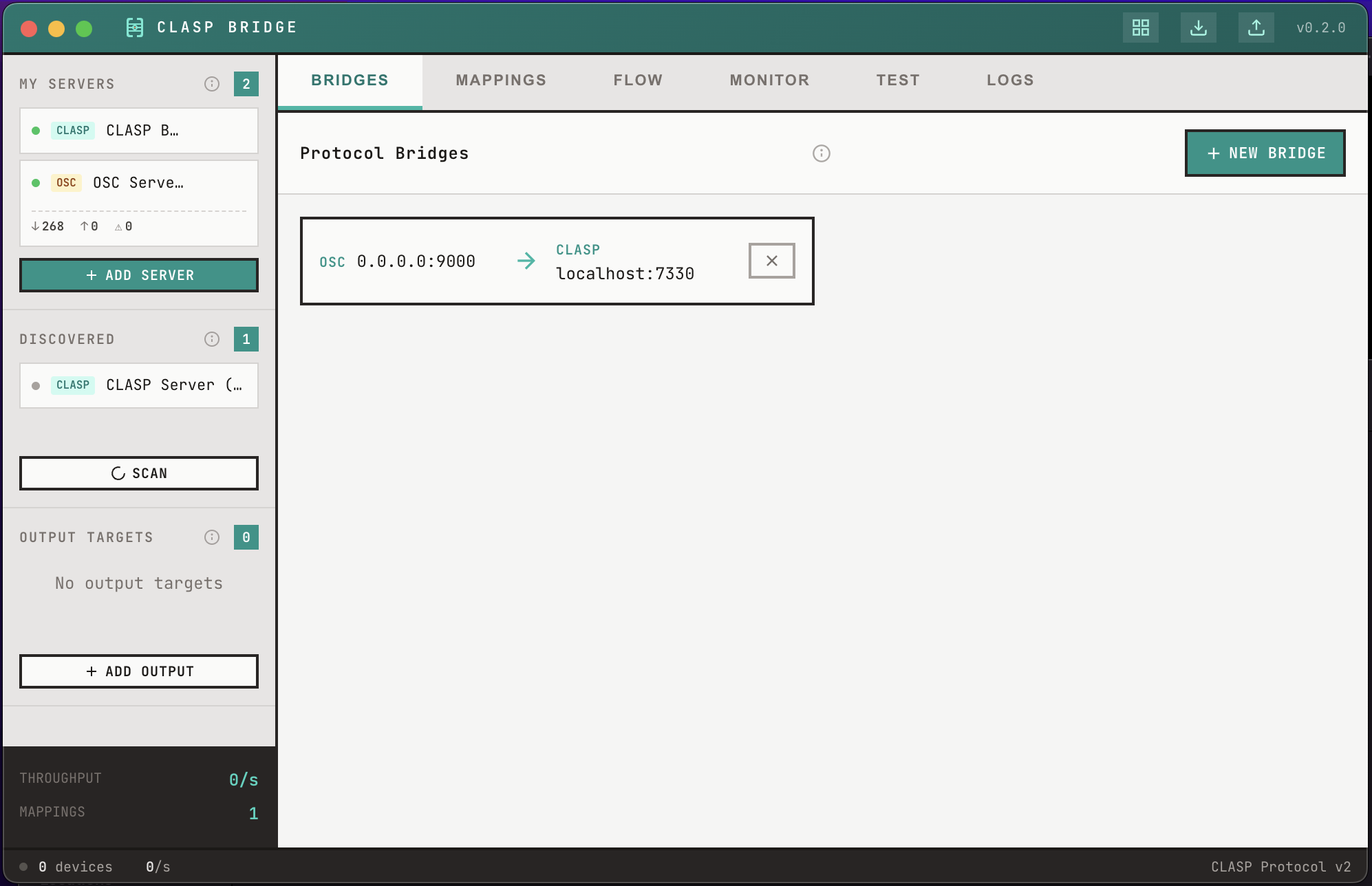 CLASP - Creative Low-Latency Application Streaming Protocol